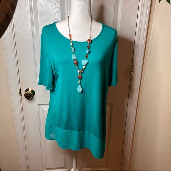 Kate & Mallory | Tops | 5 Off Kate Mallory Womens Asymmetrical Blouse ...